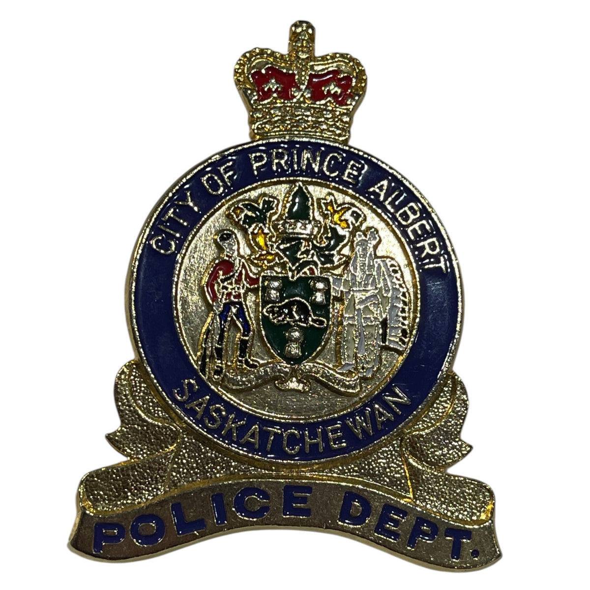 City of Prince Albert Saskatchewan Police Department Badge – Marway ...