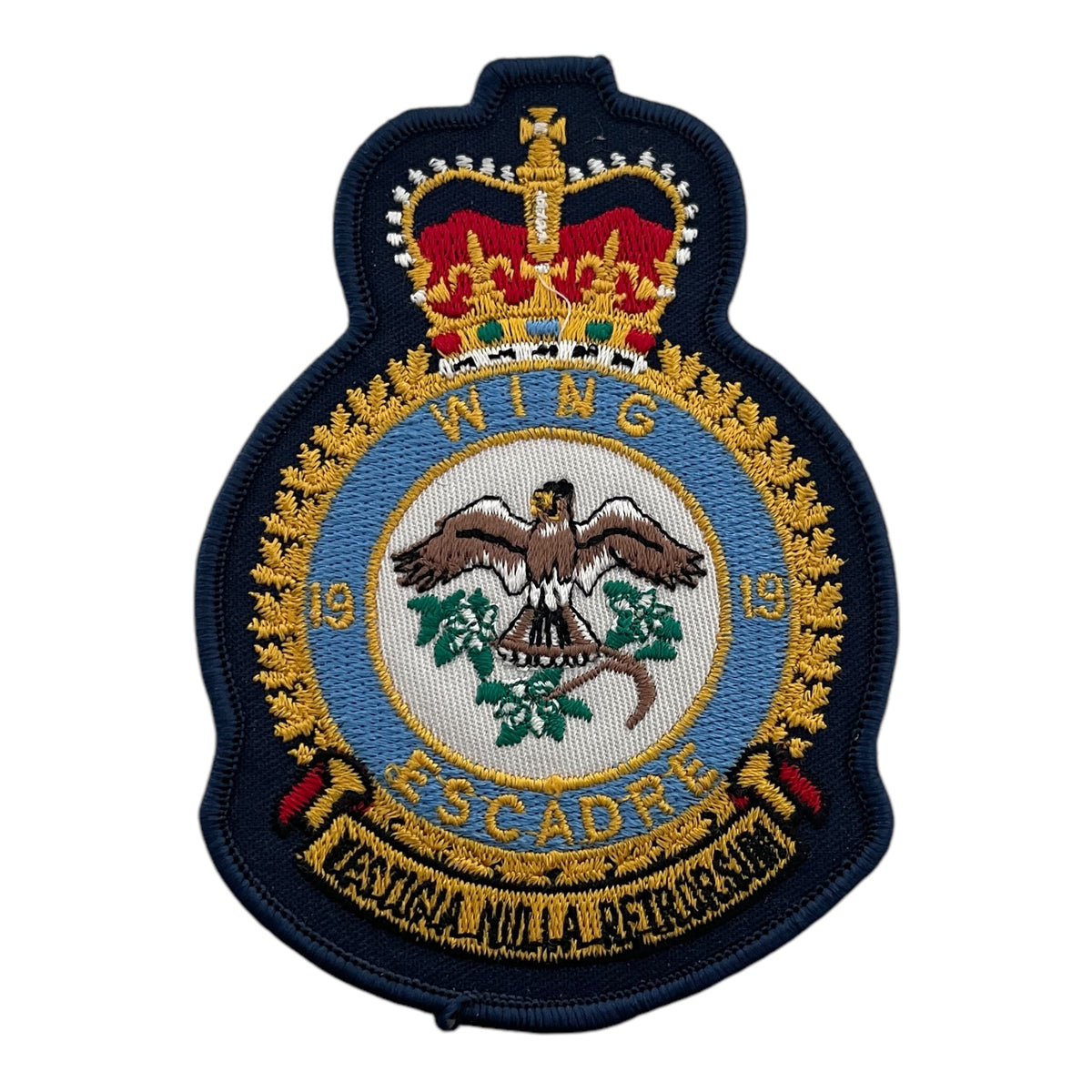 RCAF / CAF 19 WING FLIGHT SUIT JACKET CREST / PATCH – Marway Militaria ...