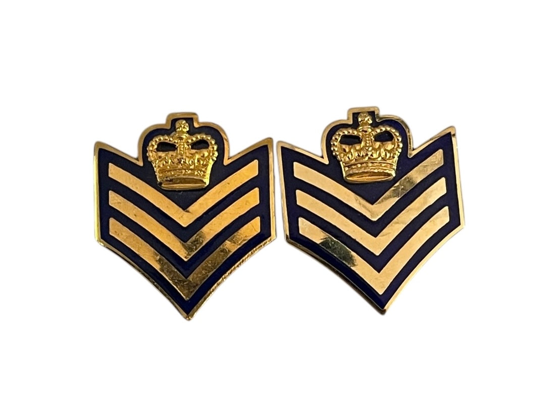 RCMP Sergeant Rank Insignia Pair – Marway Militaria Inc & Winnipeg Army ...
