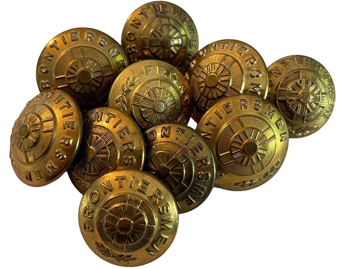 Lot of 10 Frontiersmen Uniform Buttons – Marway Militaria Inc ...