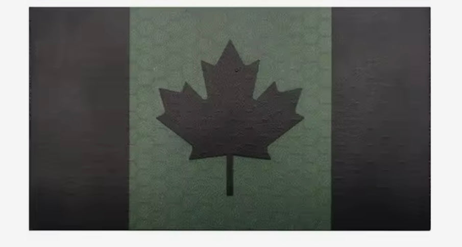 Reflective Canada Maple Leaf Patch – Marway Militaria Inc & Winnipeg ...