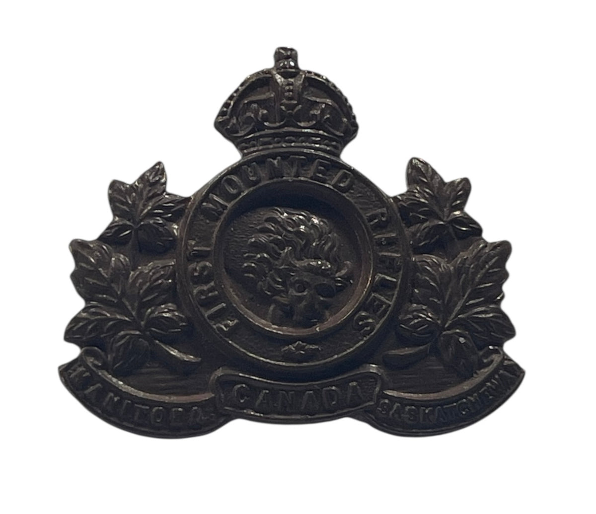 WW1 CEF First Mounted Rifles Collar Badge – Marway Militaria Inc ...