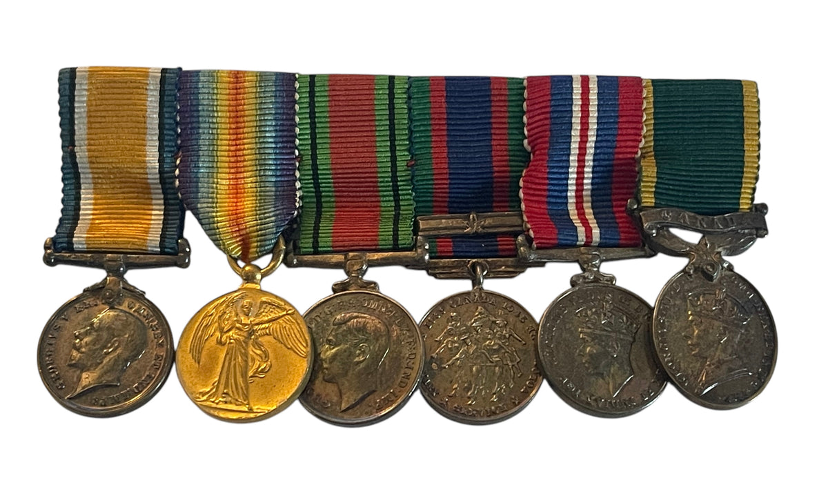 WW1 and WW2 Service Medals Group with Efficiency Decoration – Marway ...