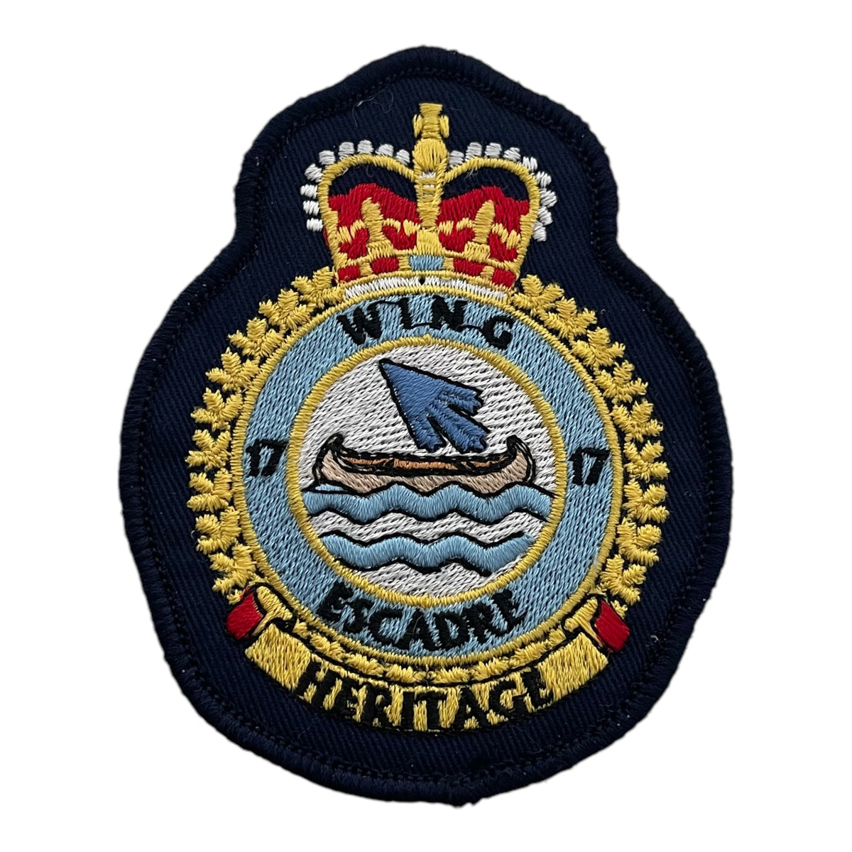 RCAF / CAF 17 WING FLIGHT SUIT JACKET CREST / PATCH – Marway Militaria ...