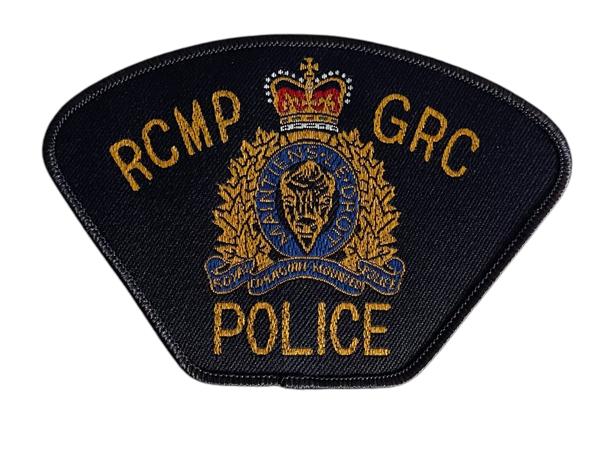 RCMP Shoulder Flash – Marway Militaria Inc & Winnipeg Army Surplus