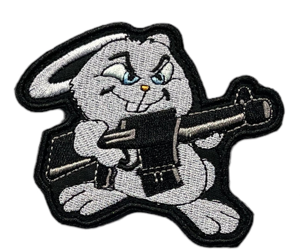 Mean Tactical Bunny Velcro Morale Patch – Marway Militaria Inc ...