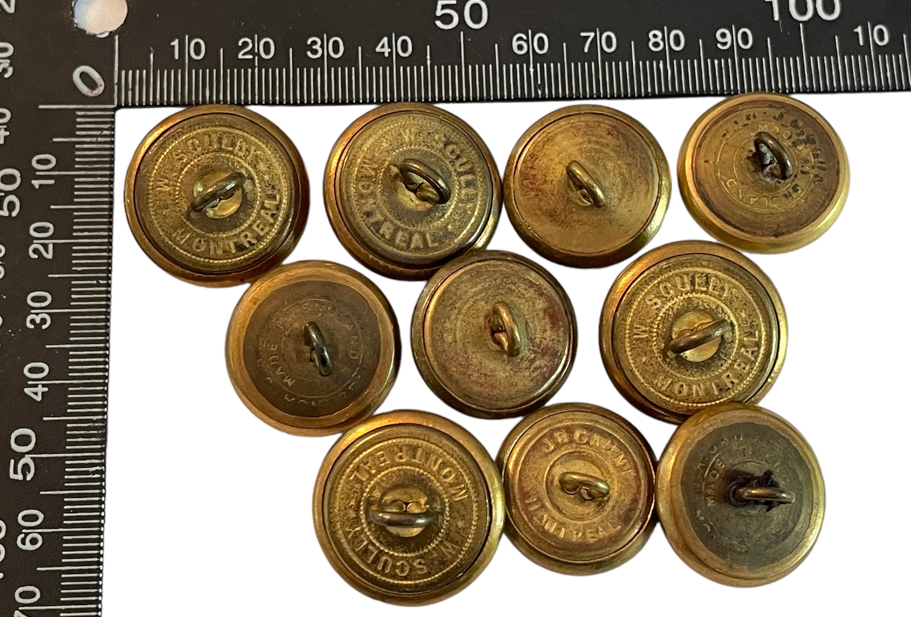 Lot of 10 Frontiersmen Uniform Buttons – Marway Militaria Inc ...