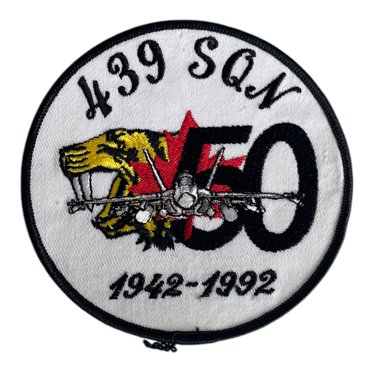 RCAF / CAF 439 SQUADRON 50TH ANNIVERSARY FLIGHT SUIT JACKET CREST / PA ...