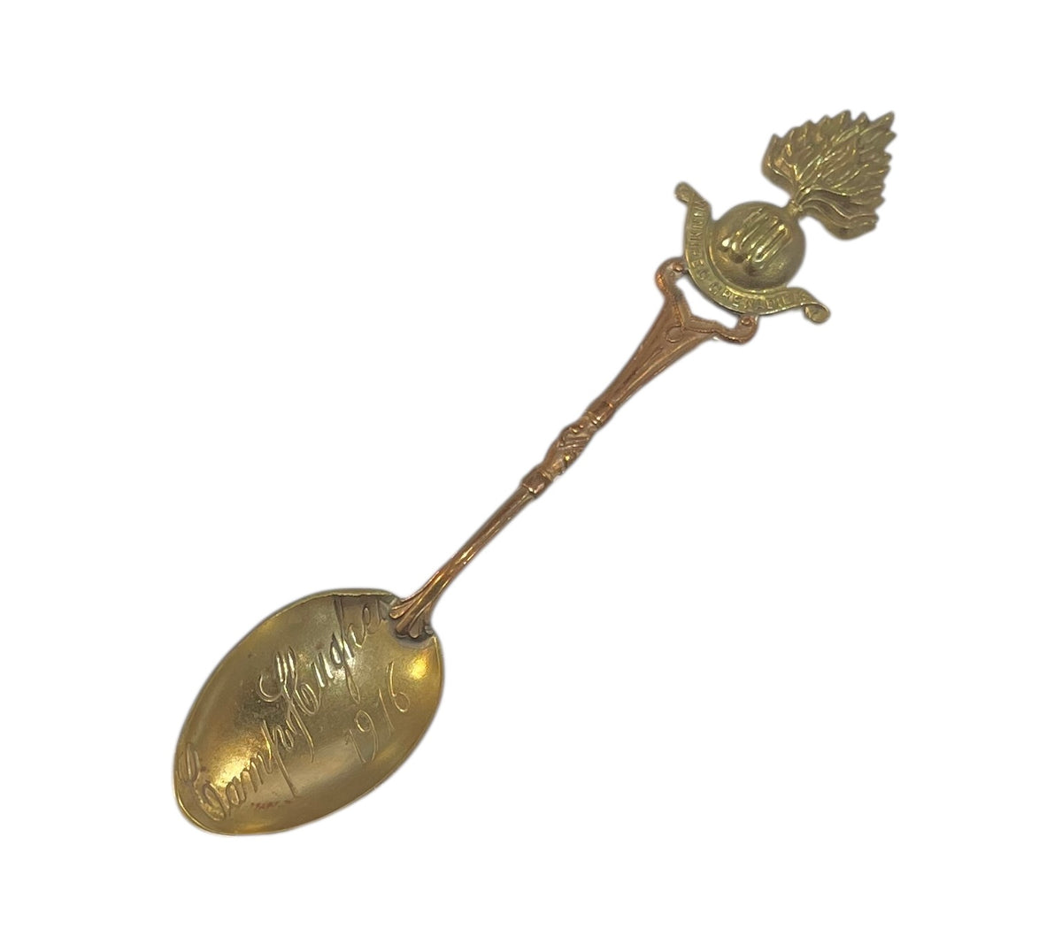 WW1 CEF 1916 Camp Hughes 100th Battalion SOUVENIR SPOON – Marway ...