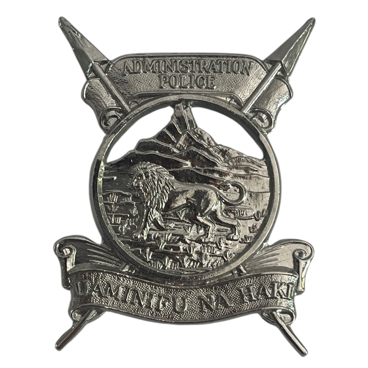 Kenya Administration Police Cap Badge – Marway Militaria Inc & Winnipeg ...