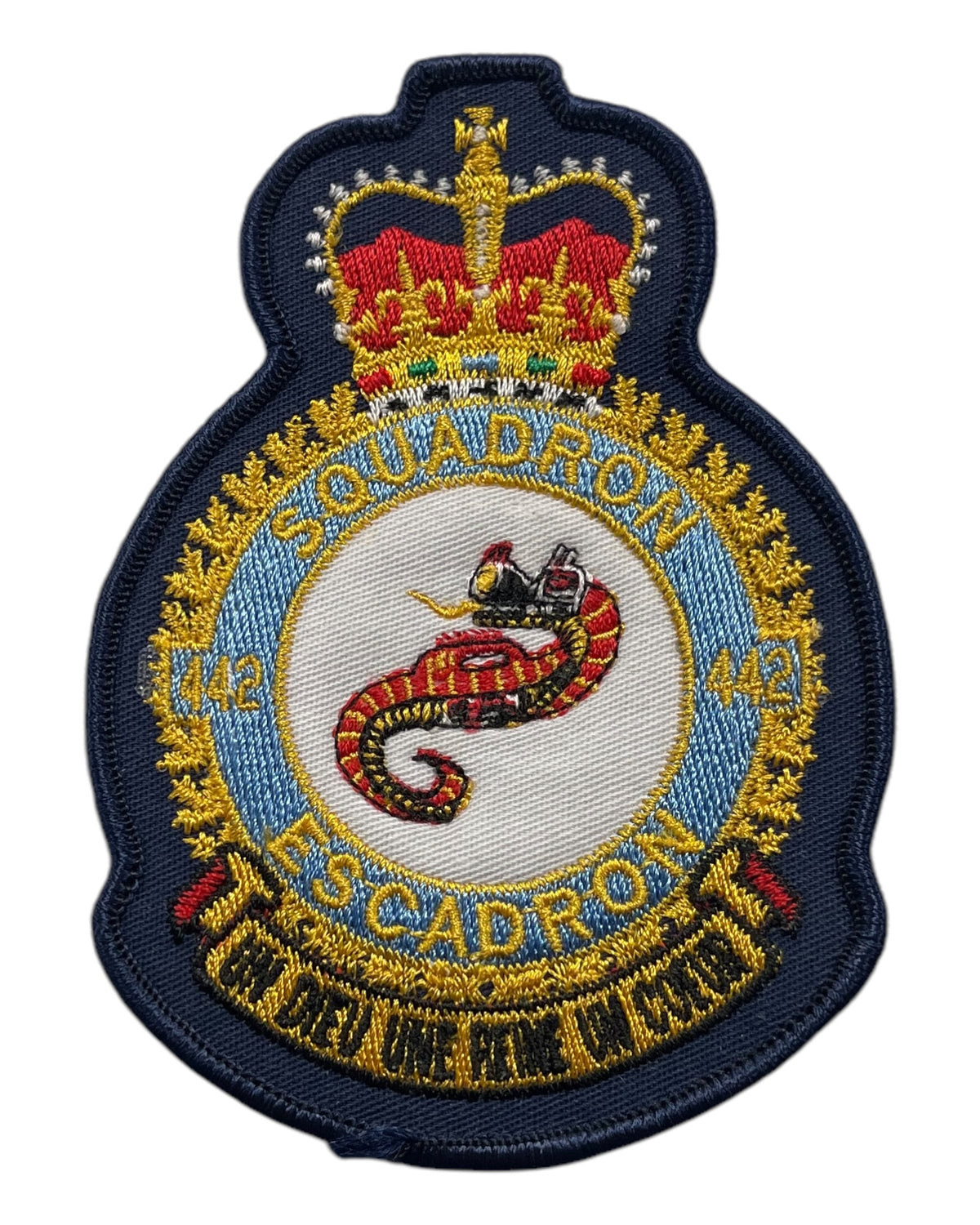 RCAF / CAF 442 SQUADRON FLIGHT SUIT JACKET CREST / PATCH – Marway ...
