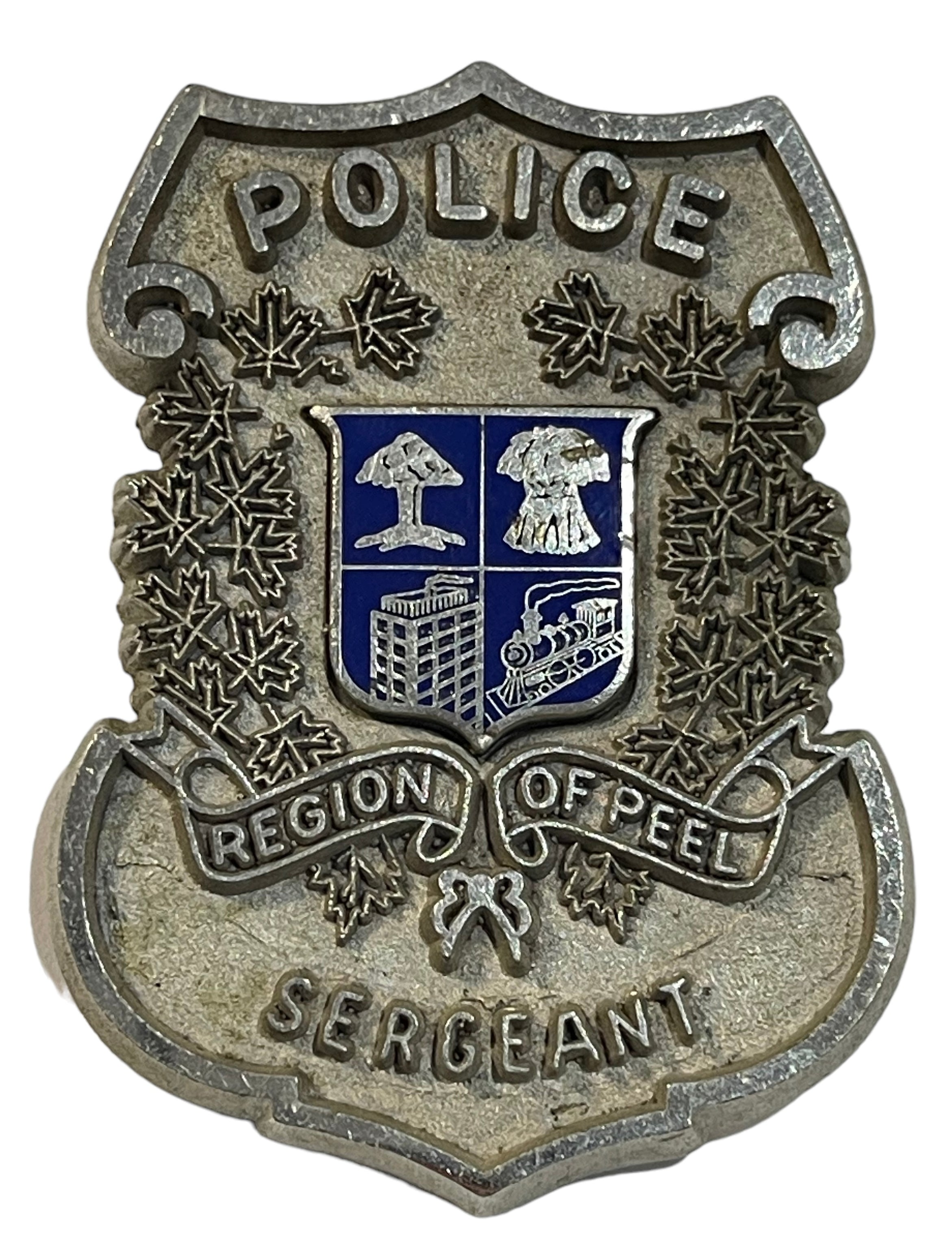 Obsolete Region of Peel Ontario Police Badge – Marway Militaria Inc ...