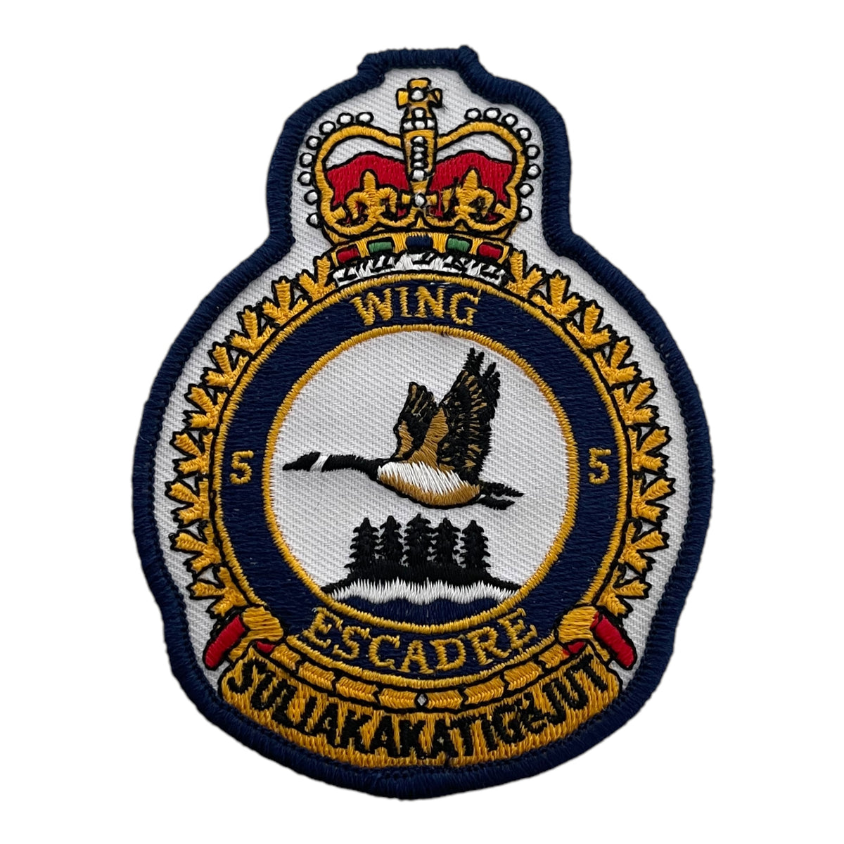 RCAF / CAF 5 WING FLIGHT SUIT JACKET CREST / PATCH – Marway Militaria ...
