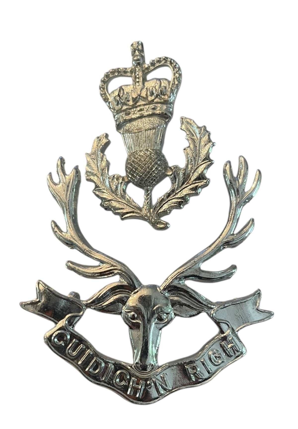 Queen’s Own Highlanders Cap Badge Set – Marway Militaria Inc & Winnipeg ...