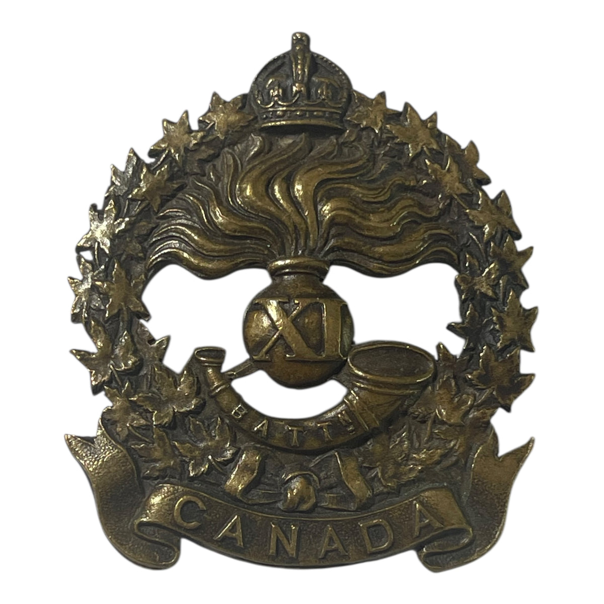 WW1 CEF 11th Battalion Cap Badge – Marway Militaria Inc & Winnipeg Army ...