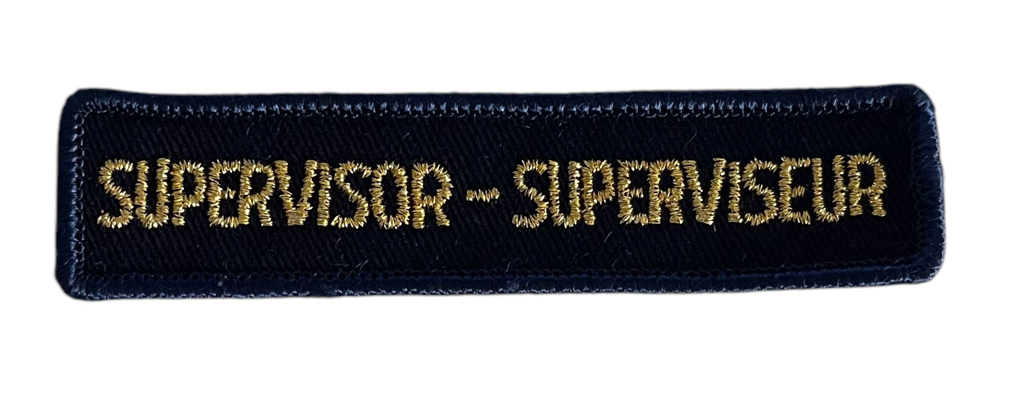 RCMP Supervisor - Superviseur Shoulder Flash – Marway Militaria Inc ...