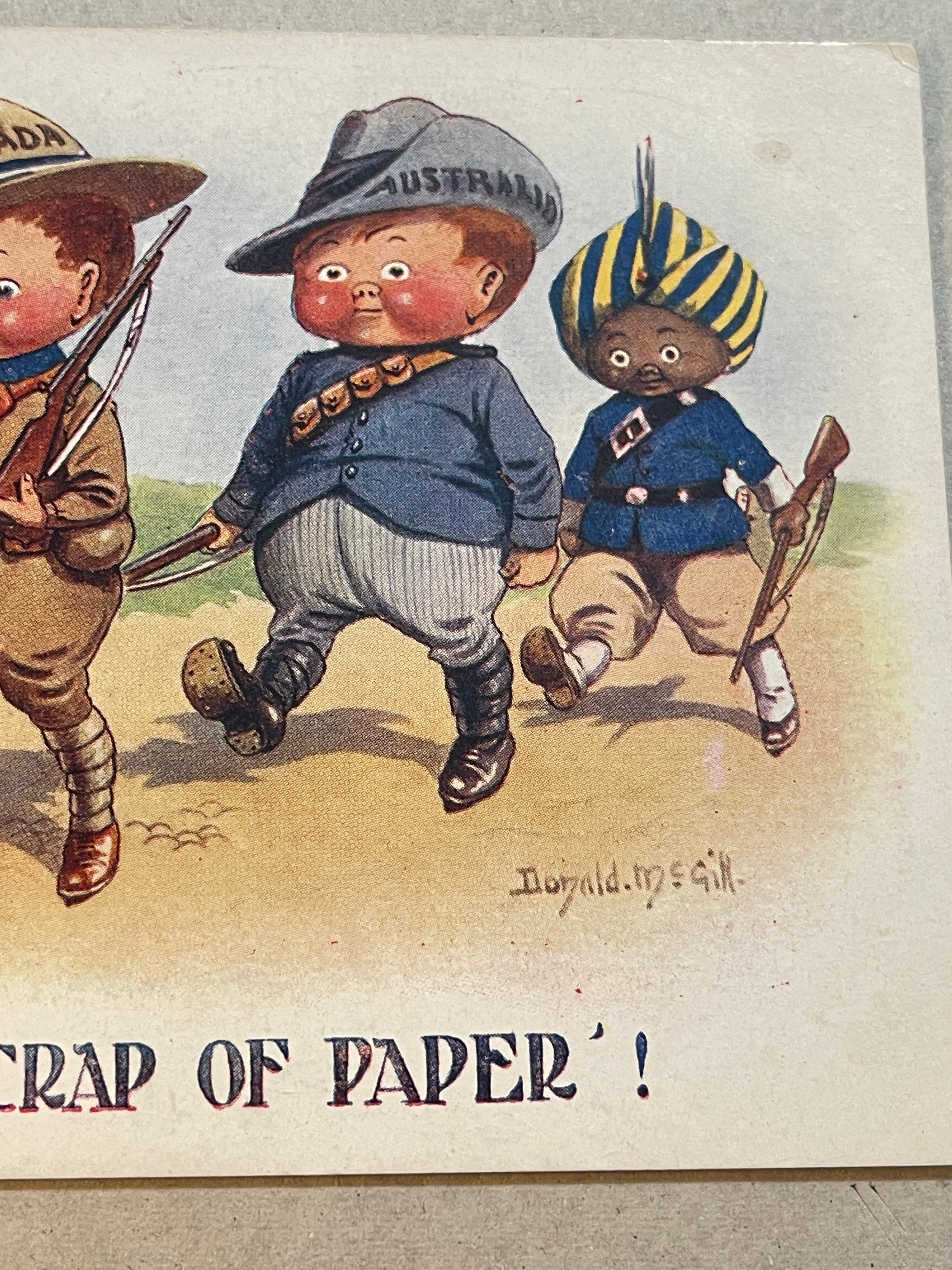 WW1 Patriotic Postcard – Marway Militaria Inc & Winnipeg Army Surplus