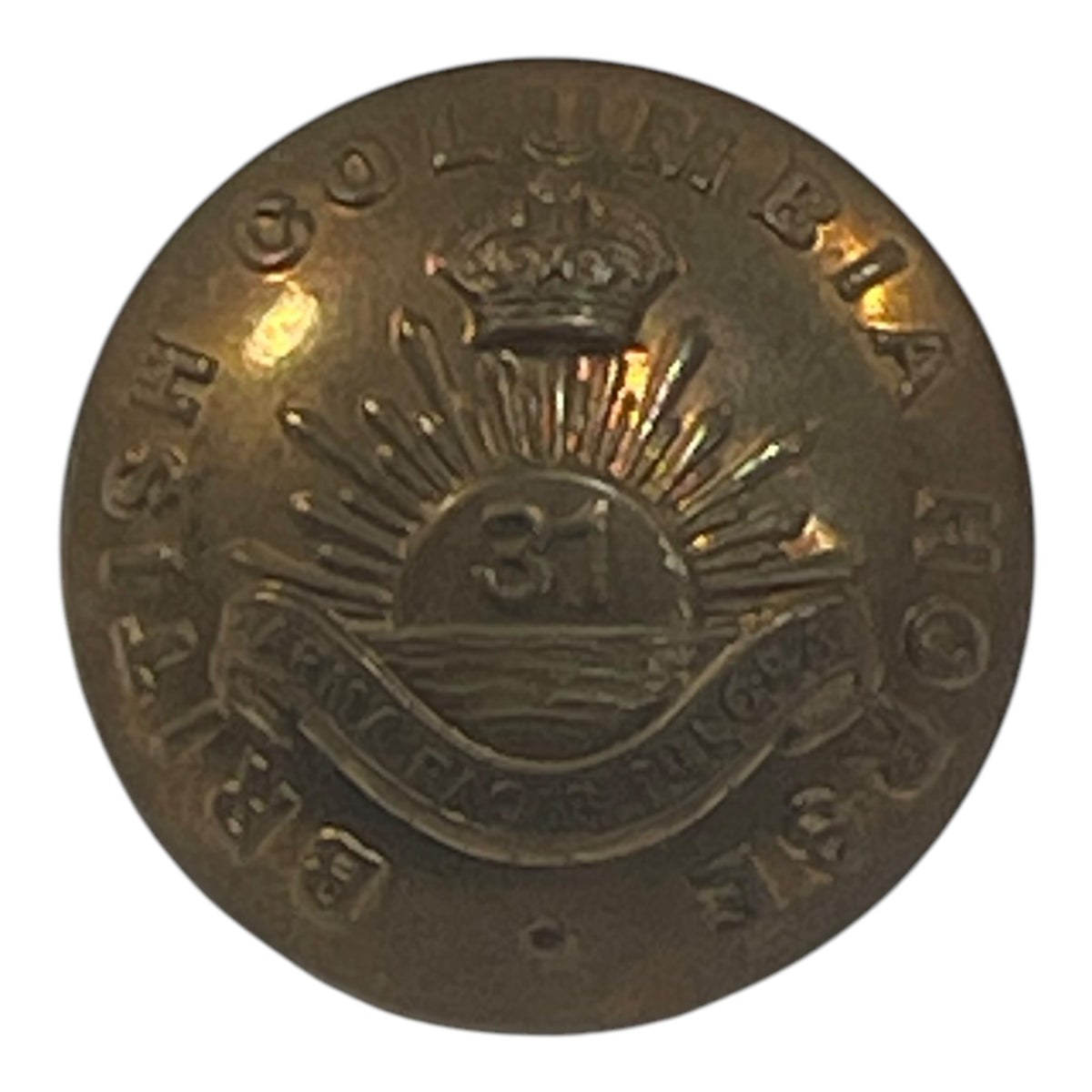 Pre WW1 31st BCH Uniform Button – Marway Militaria Inc & Winnipeg Army ...