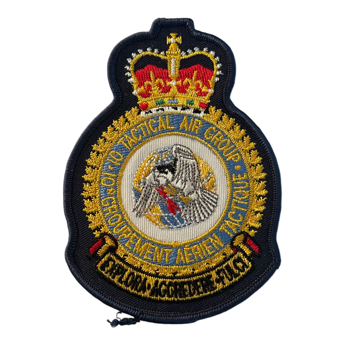 RCAF / CAF 10 Tactical Air Group FLIGHT SUIT JACKET CREST / PATCH ...
