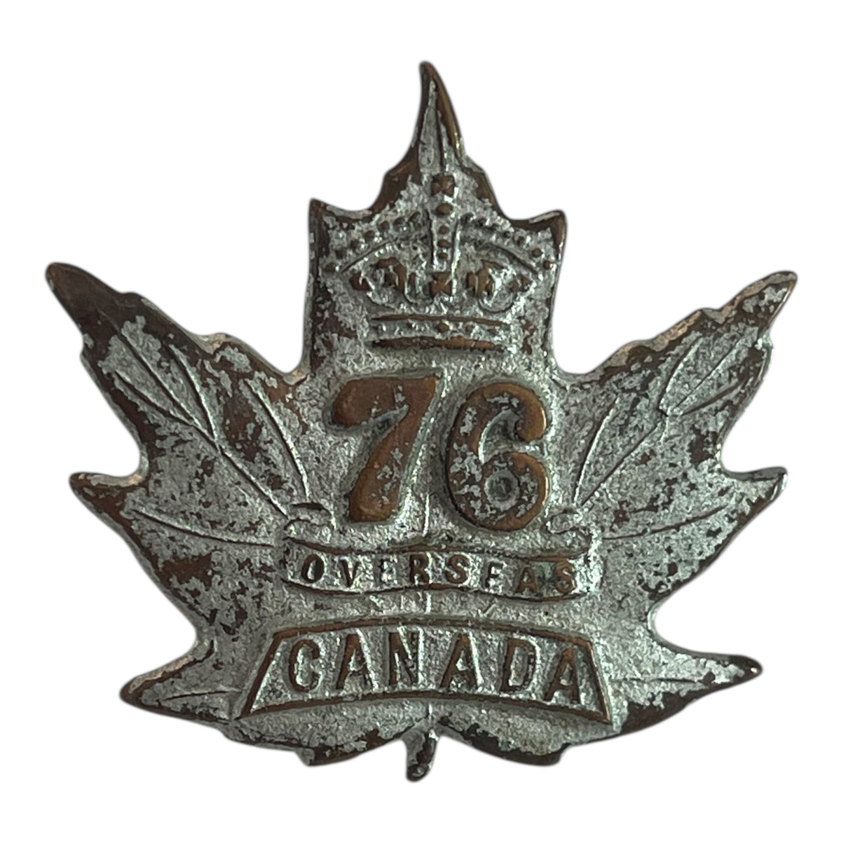 WW1 CEF 76th Battalion Collar Badge – Marway Militaria Inc & Winnipeg ...