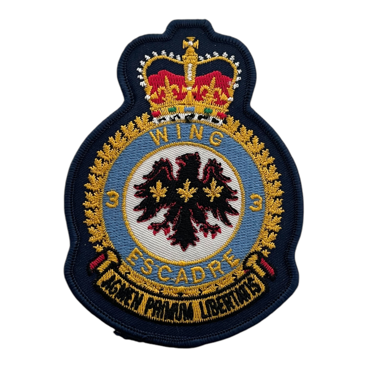 RCAF / CAF 3 WING FLIGHT SUIT JACKET CREST / PATCH – Marway Militaria ...