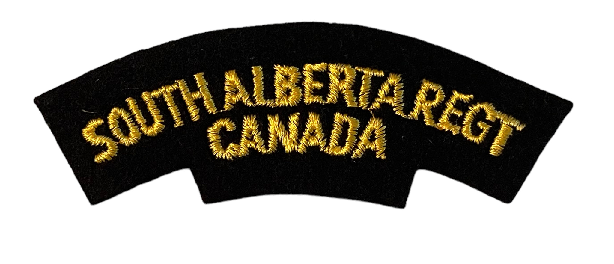 WW2 South Alberta Regiment Shoulder Flash – Marway Militaria Inc ...