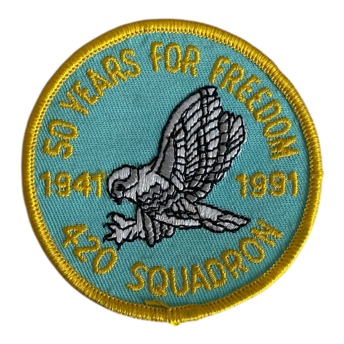 RCAF / CAF 420 SQUADRON 50TH ANNIVERSARY FLIGHT SUIT JACKET CREST / PA ...