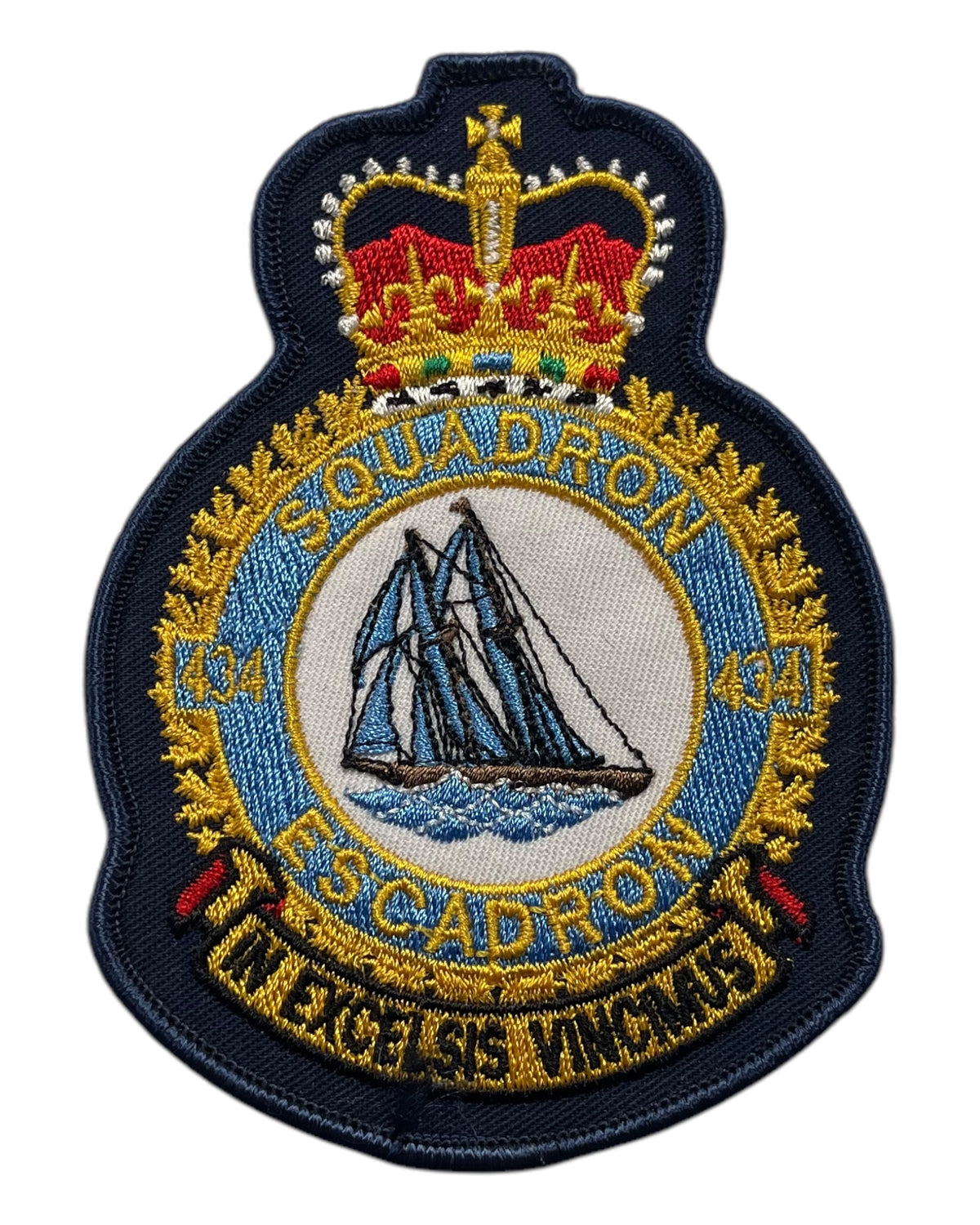RCAF / CAF 434 SQUADRON FLIGHT SUIT JACKET CREST / PATCH – Marway Militaria Inc & Winnipeg Army ...