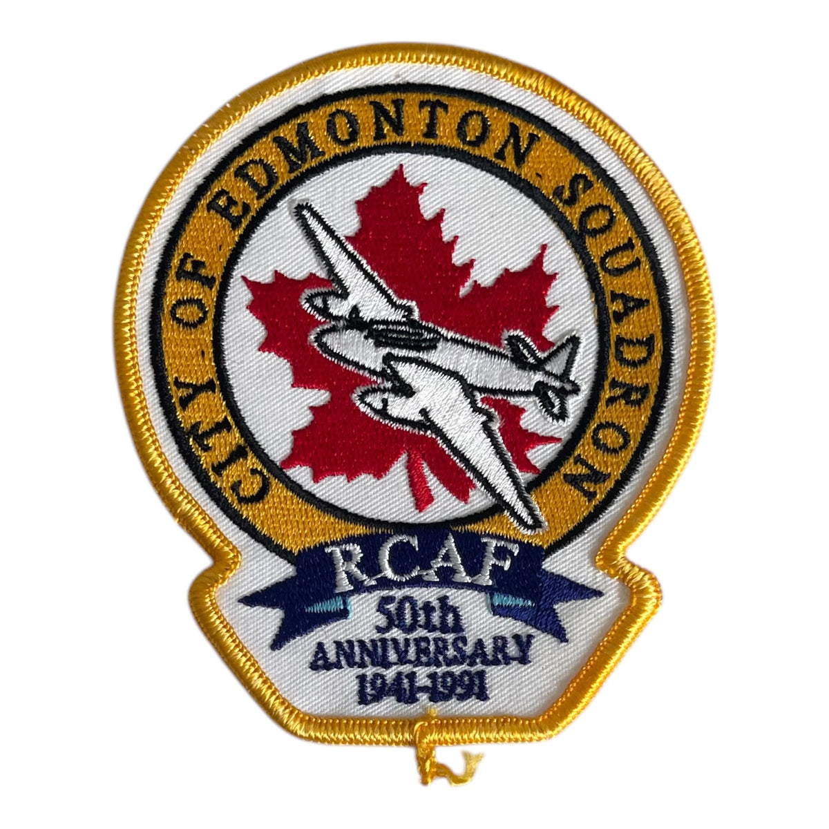 RCAF / CAF CITY OF EDMONTON SQUADRON 50TH ANNIVERSARY FLIGHT SUIT JACK ...