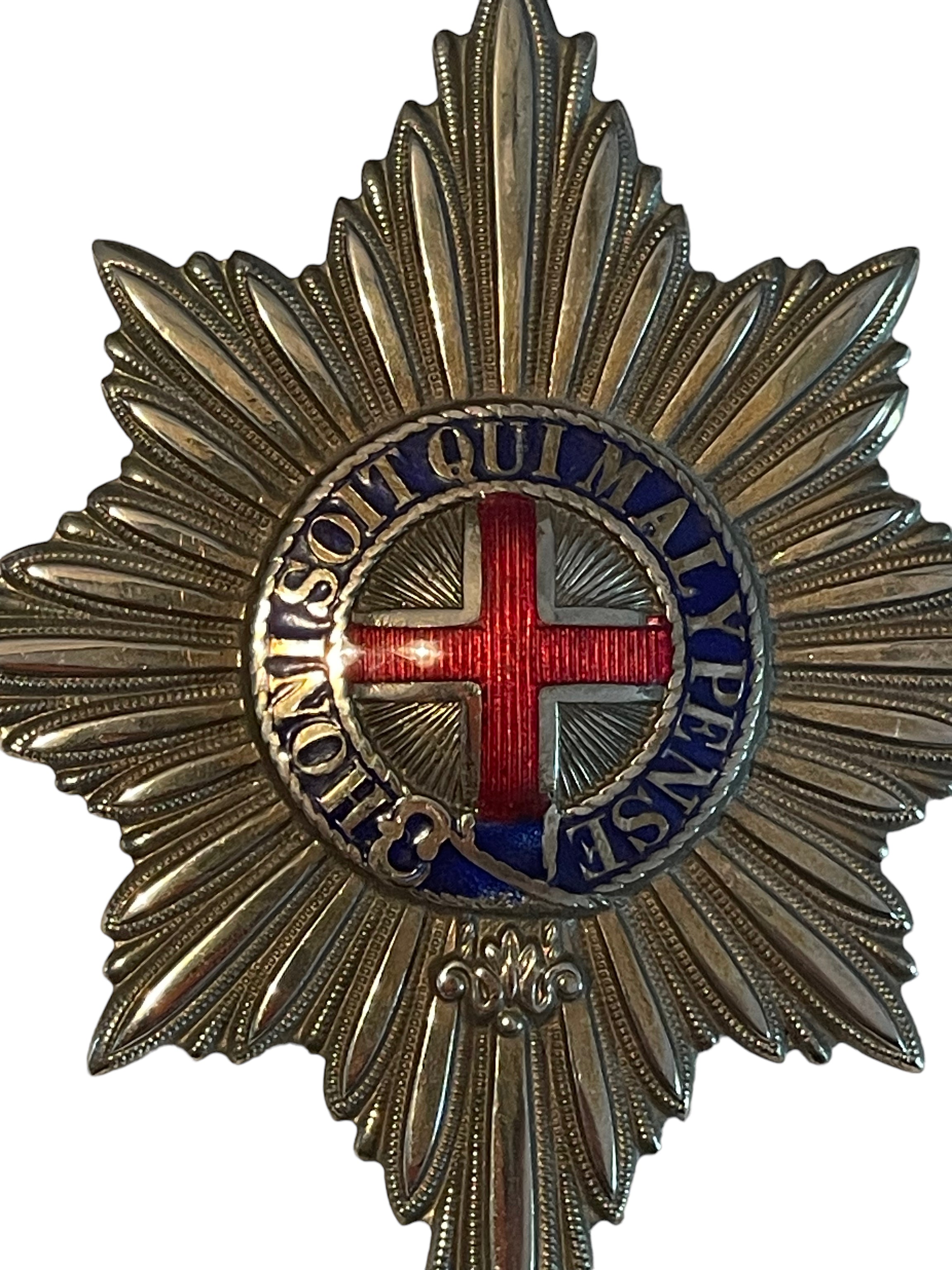 British Coldstream Guards Silver Plated Officer's Cap Badge – Marway ...