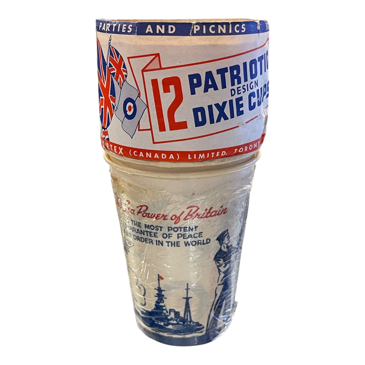 Set of 12 WW2era Canadian Patriotic Dixie Cups (unused) – Marway ...