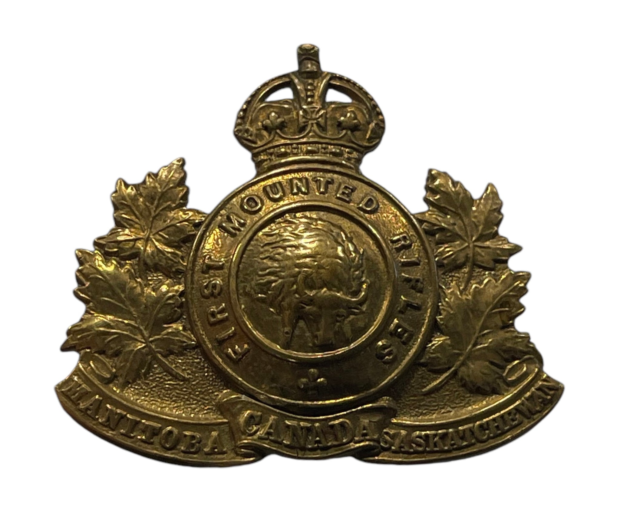 WW1 CEF 1st Mounted Rifles Cap Badge – Marway Militaria Inc & Winnipeg ...