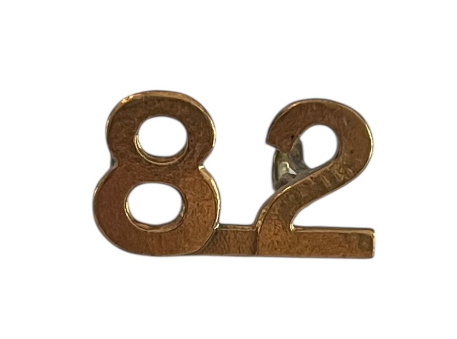 WW1 CEF 82nd Battalion Shoulder Title Badge – Marway Militaria Inc ...