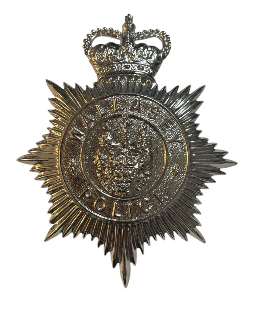 Wallasey Police British Helmet Plate Badge – Marway Militaria Inc & Winnipeg Army Surplus