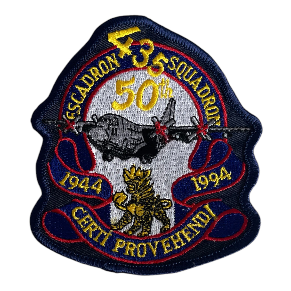 RCAF / CAF 435 SQUADRON 50TH ANNIVERSARY FLIGHT SUIT JACKET CREST / PA ...