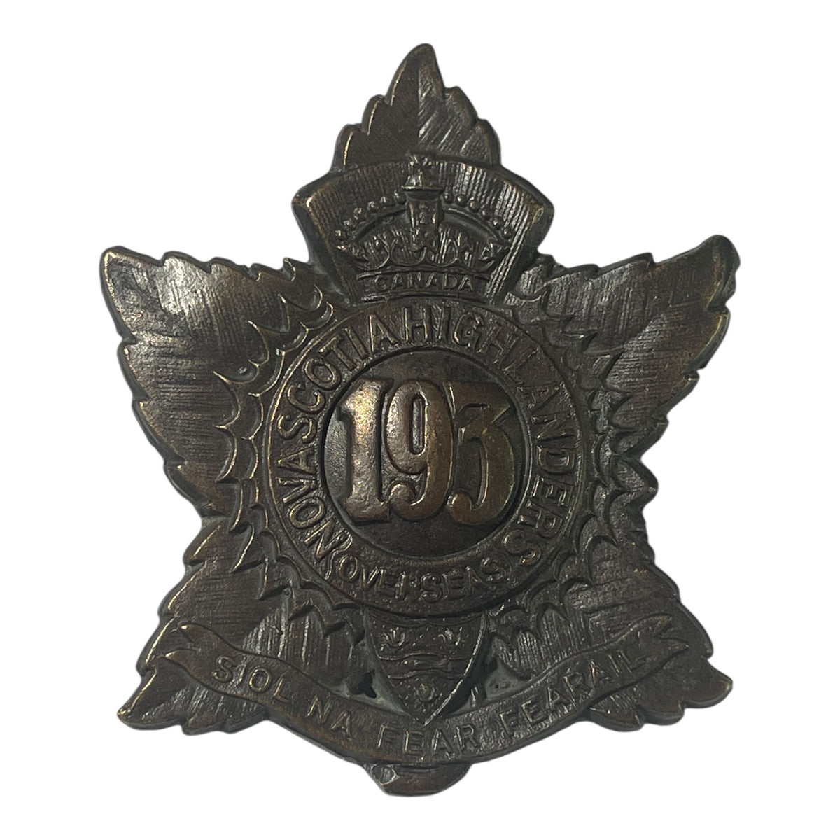 WW1 CEF 193rd Battalion Cap Badge – Marway Militaria Inc & Winnipeg ...