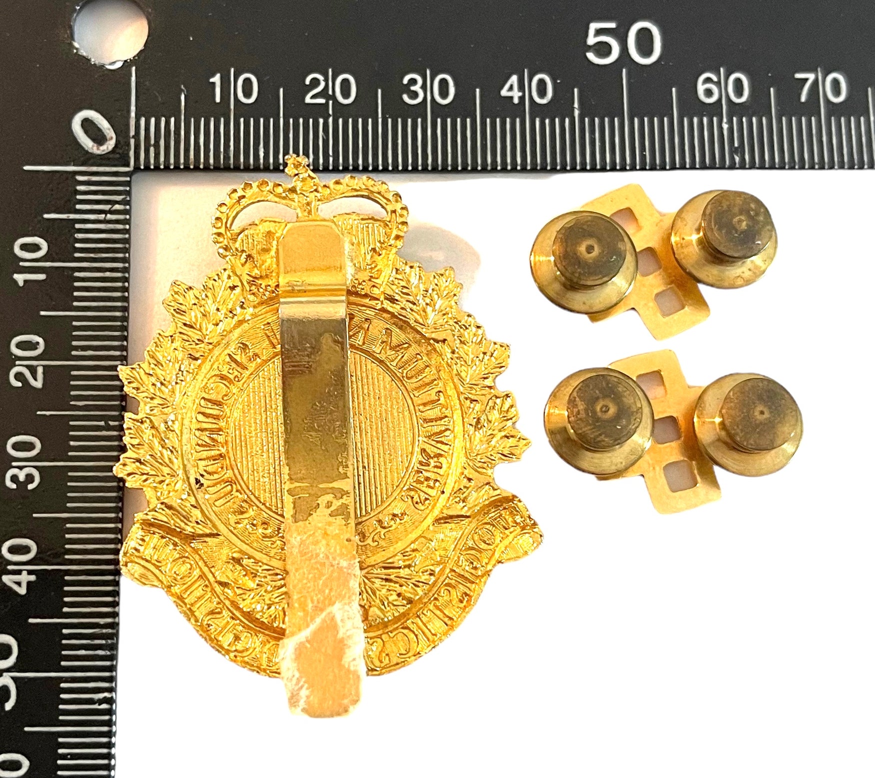 Canadian Forces Logistics Branch Cap and Collar Badge Set – Marway ...