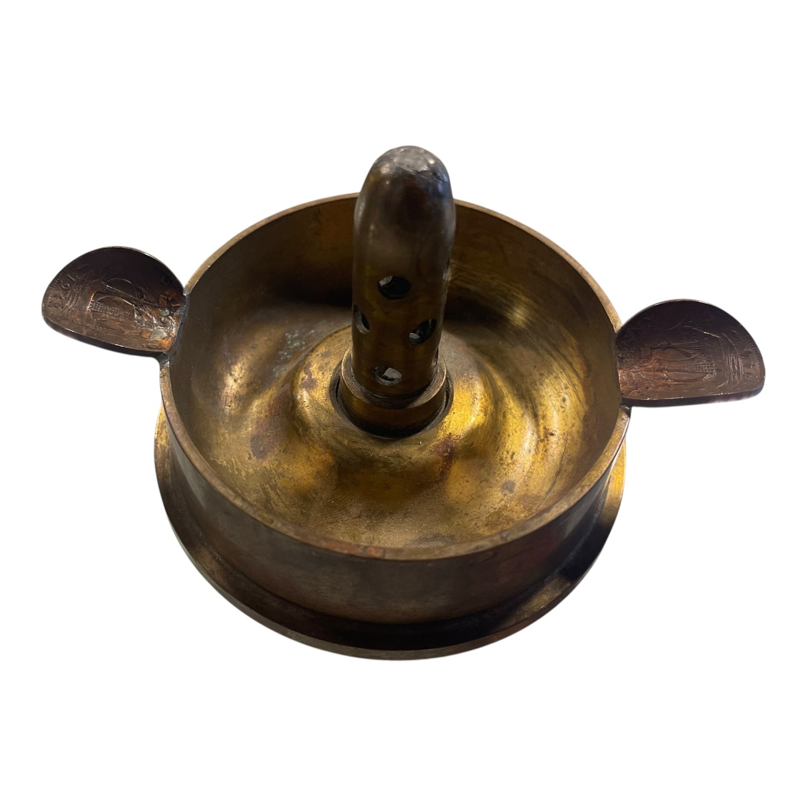 INERT WW2 1943 dated 6pd Trench Art Ashtray – Marway Militaria Inc ...