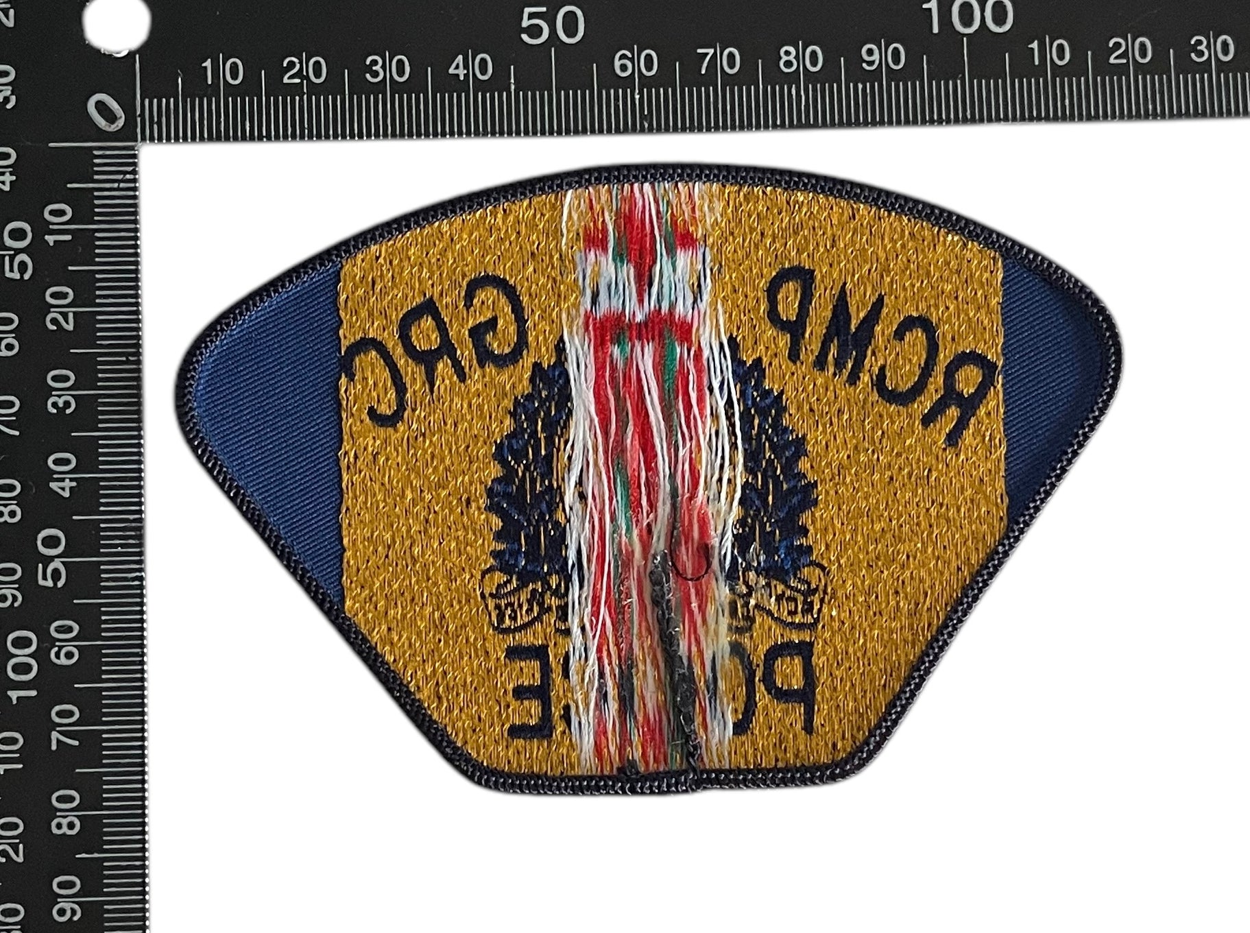 RCMP Shoulder Flash – Marway Militaria Inc & Winnipeg Army Surplus