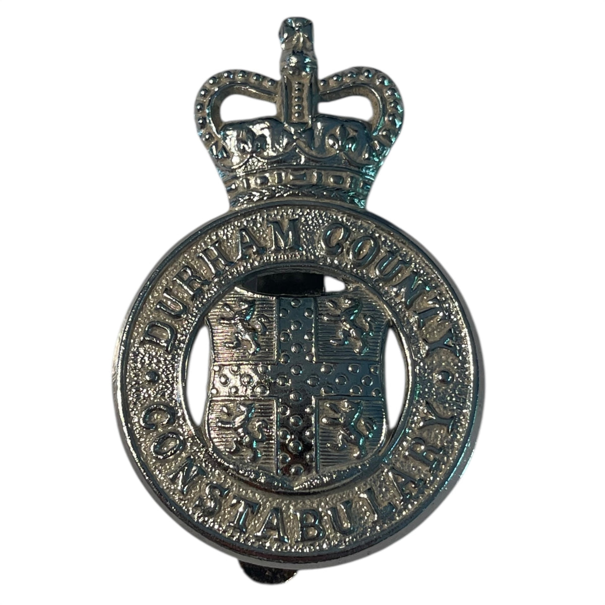Durham County Constabulary British Police Cap Badge – Marway Militaria ...