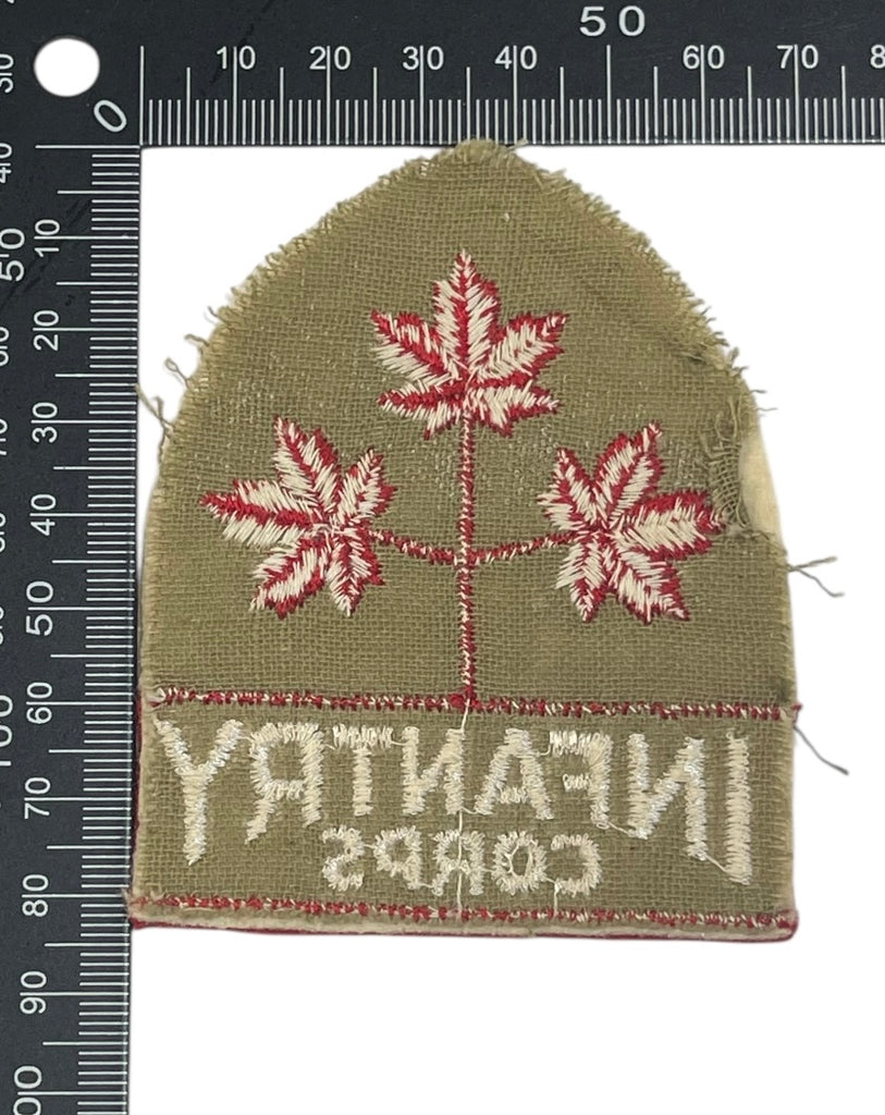 WW2 Canadian Infantry Corps Shoulder Flash – Marway Militaria Inc ...