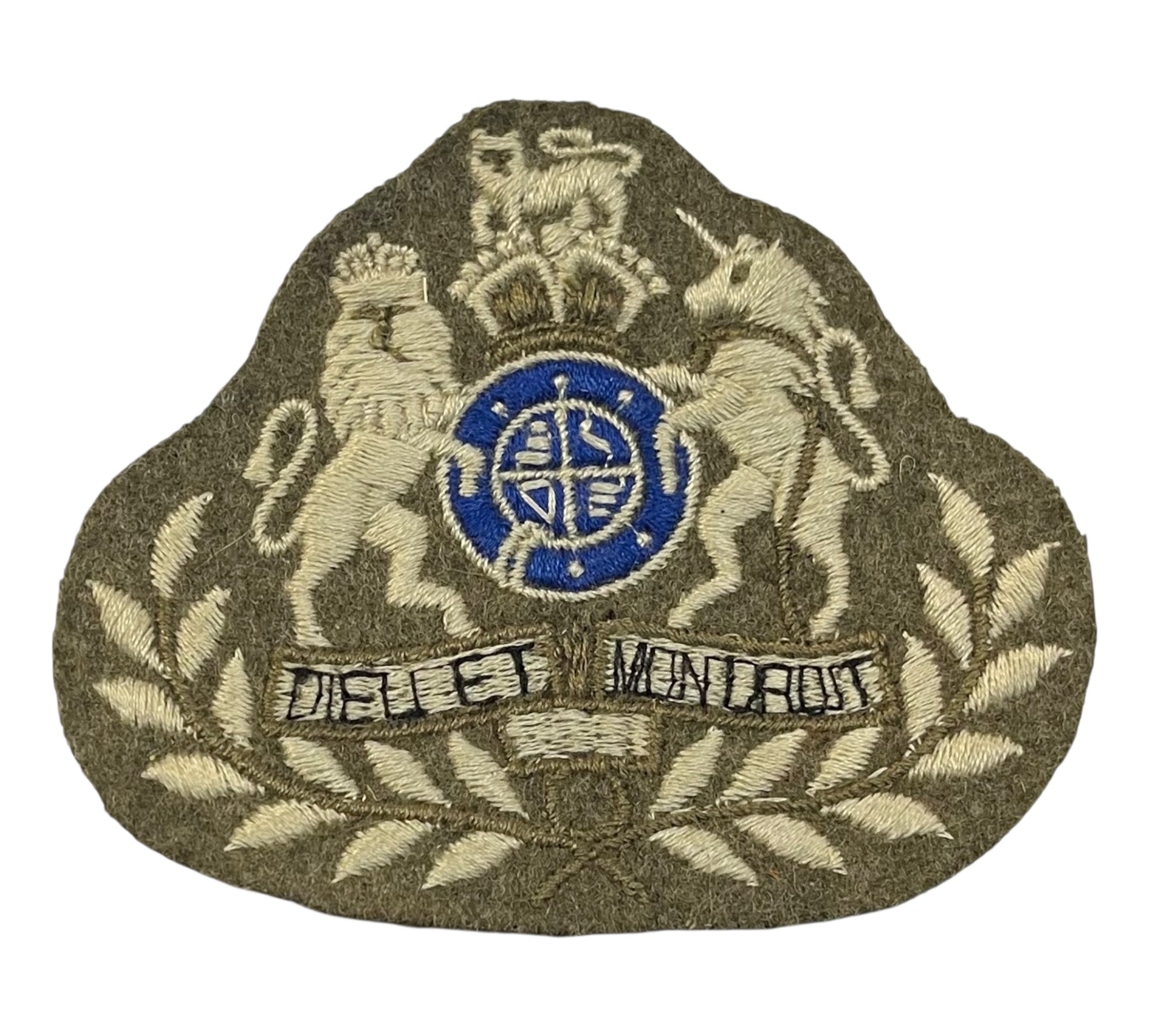 WW2 era RSM Cloth Rank Badge – Marway Militaria Inc & Winnipeg Army Surplus