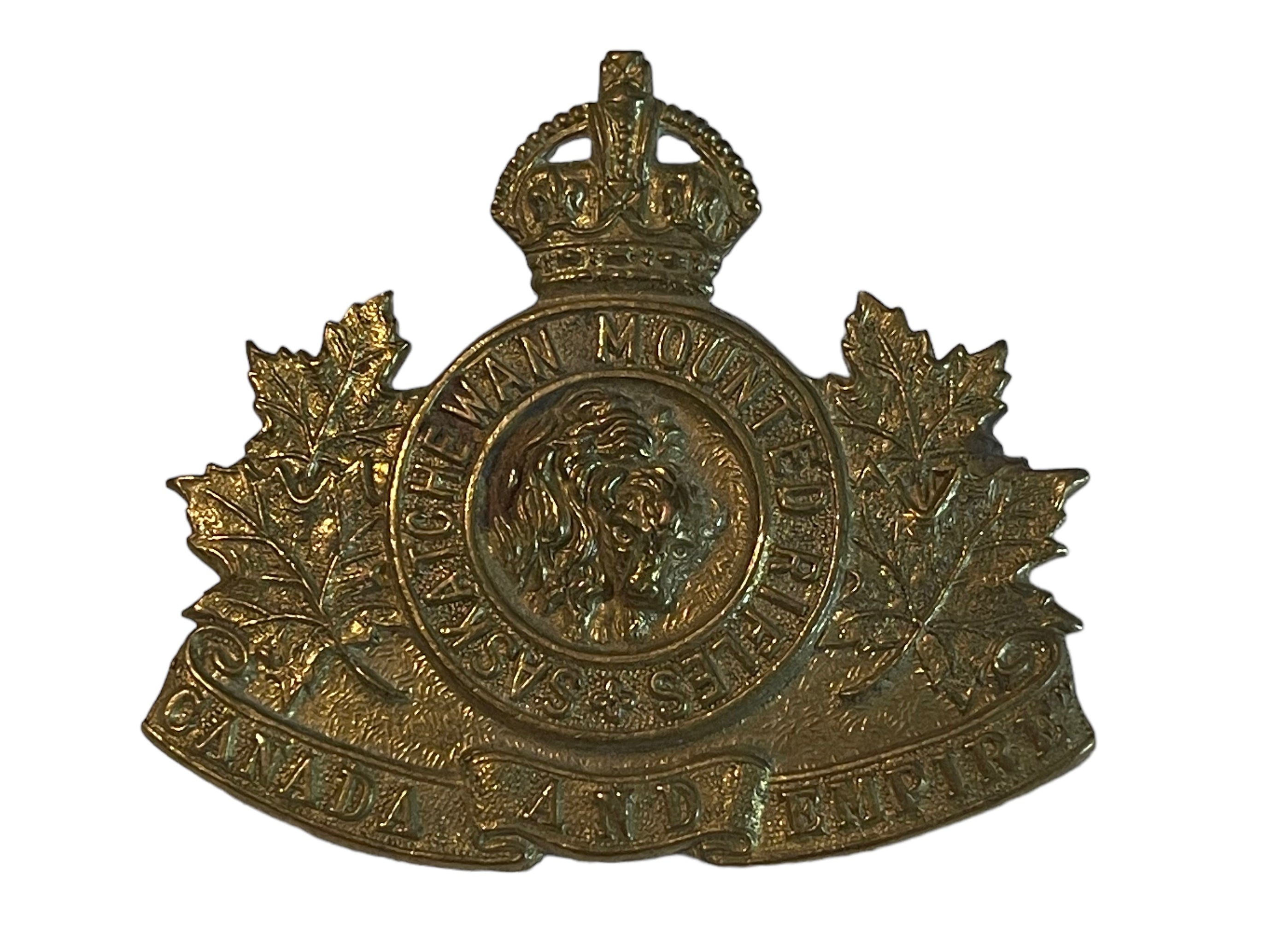 SASKATCHEWAN MOUNTED RIFLES CAP BADGE – Marway Militaria Inc & Winnipeg ...