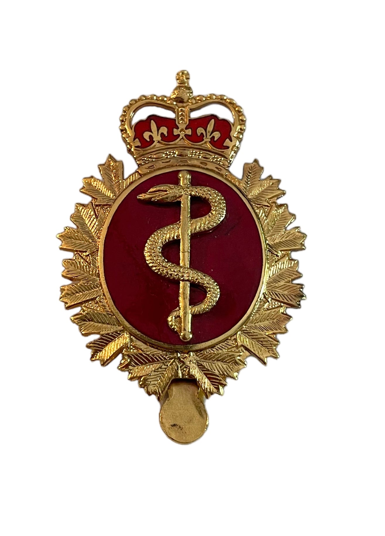 Canadian Forces Medical Branch Cap Badge – Marway Militaria Inc ...