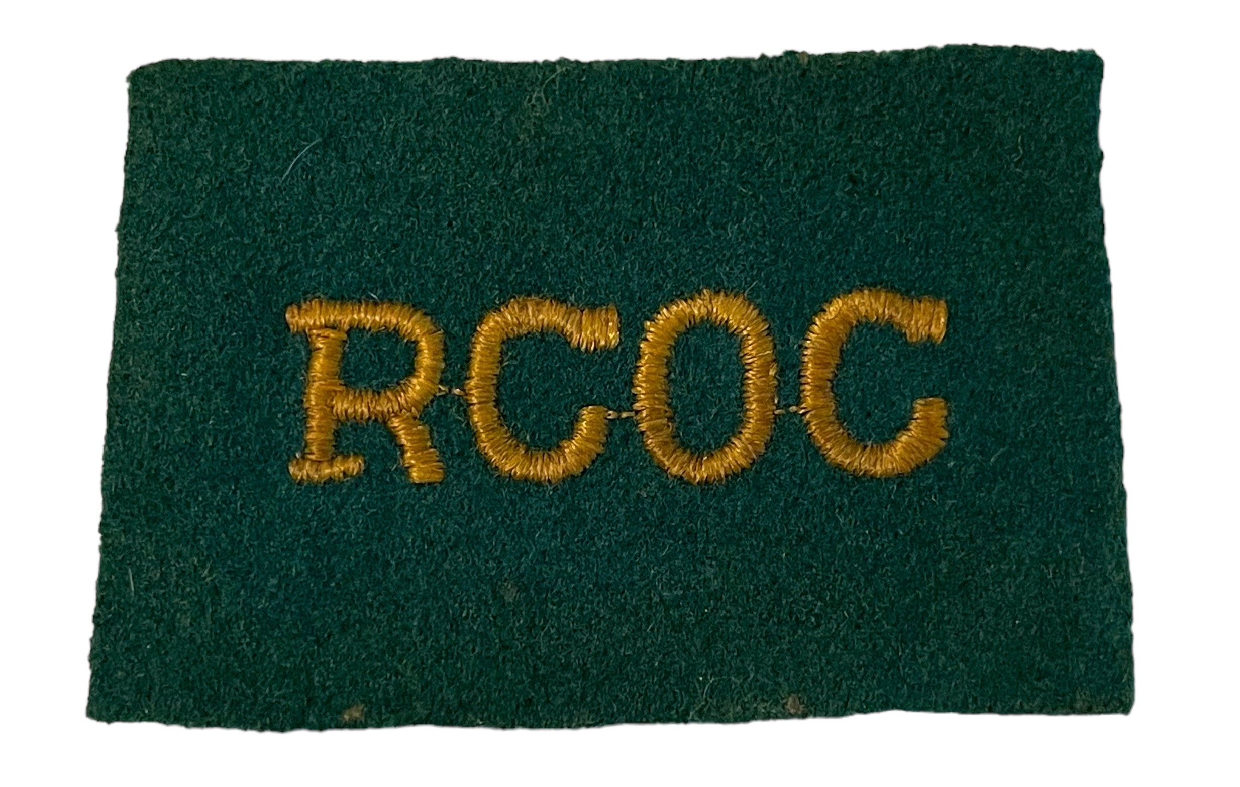 WW2 RCOC 4th Div Divisional Flash – Marway Militaria Inc & Winnipeg ...