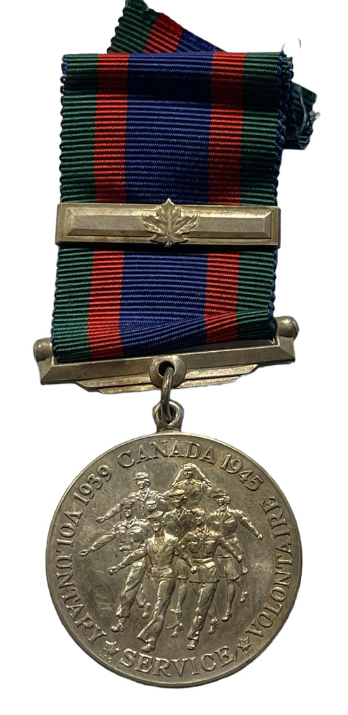 WW2 CVSM Medal with Overseas bar – Marway Militaria Inc & Winnipeg Army ...