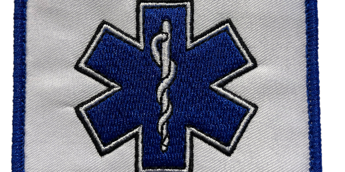 EMS Paramedic Rectangular Velcro Patch – Marway Militaria Inc ...