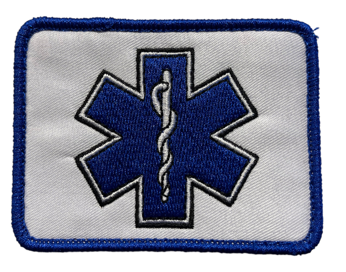 EMS Paramedic Rectangular Velcro Patch – Marway Militaria Inc ...