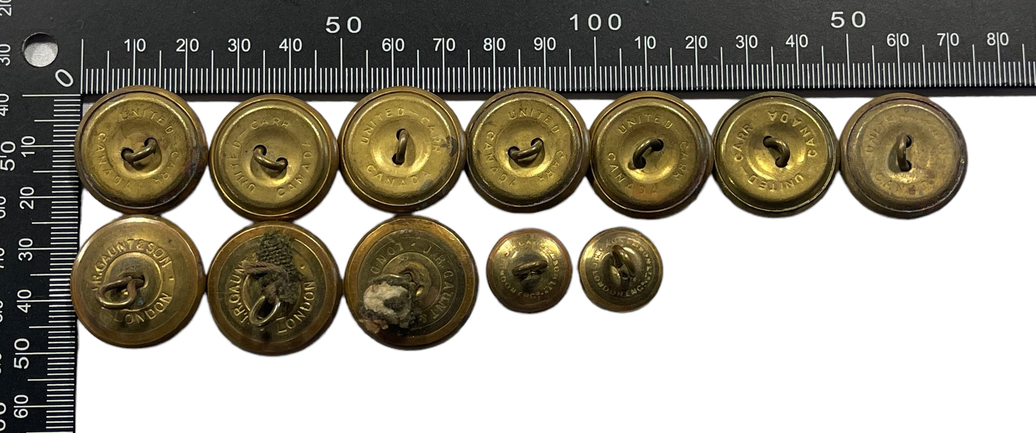 Lot of WW2 Canadian General Service Buttons – Marway Militaria Inc ...