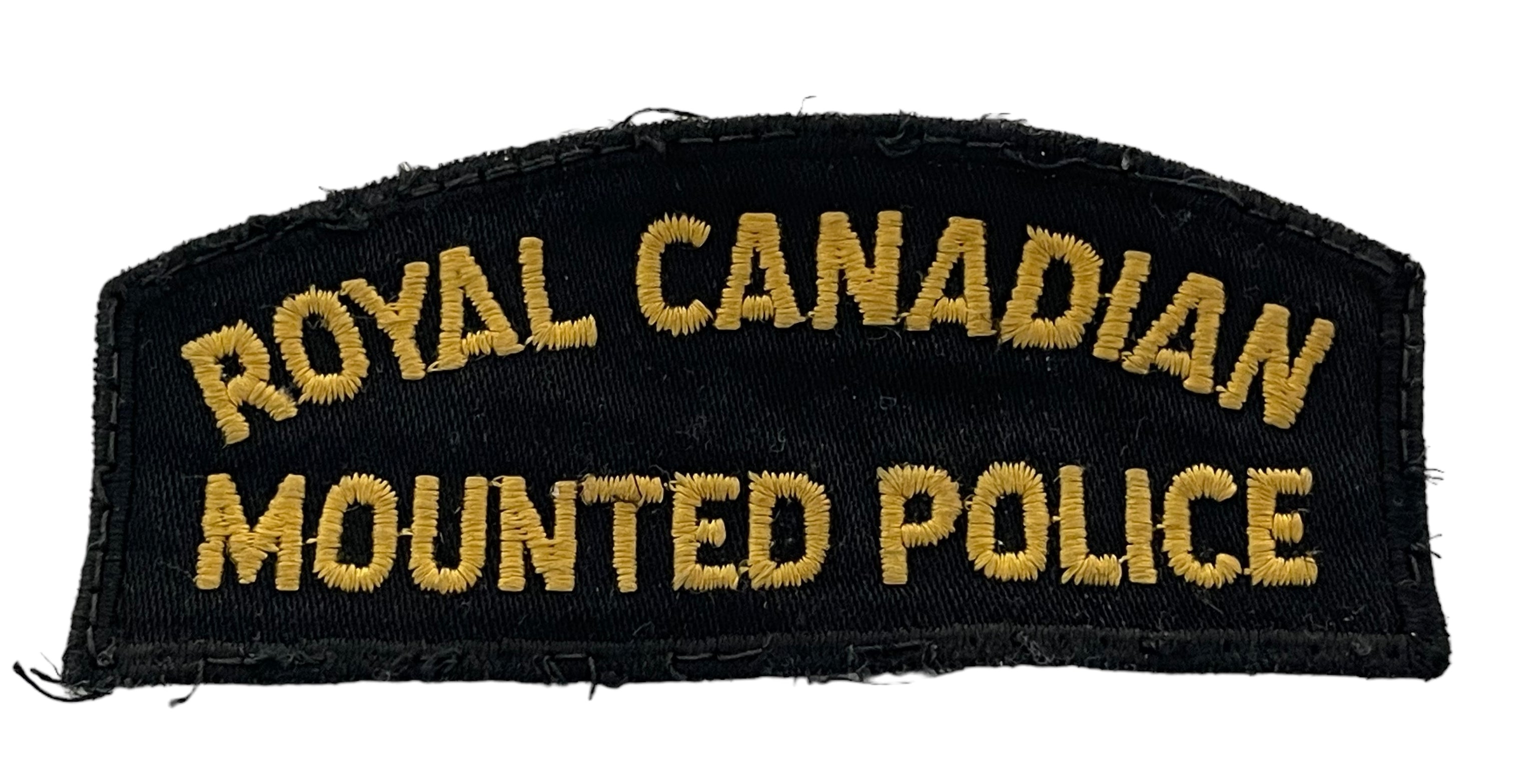 RCMP POLICE PATCH – Marway Militaria Inc & Winnipeg Army Surplus